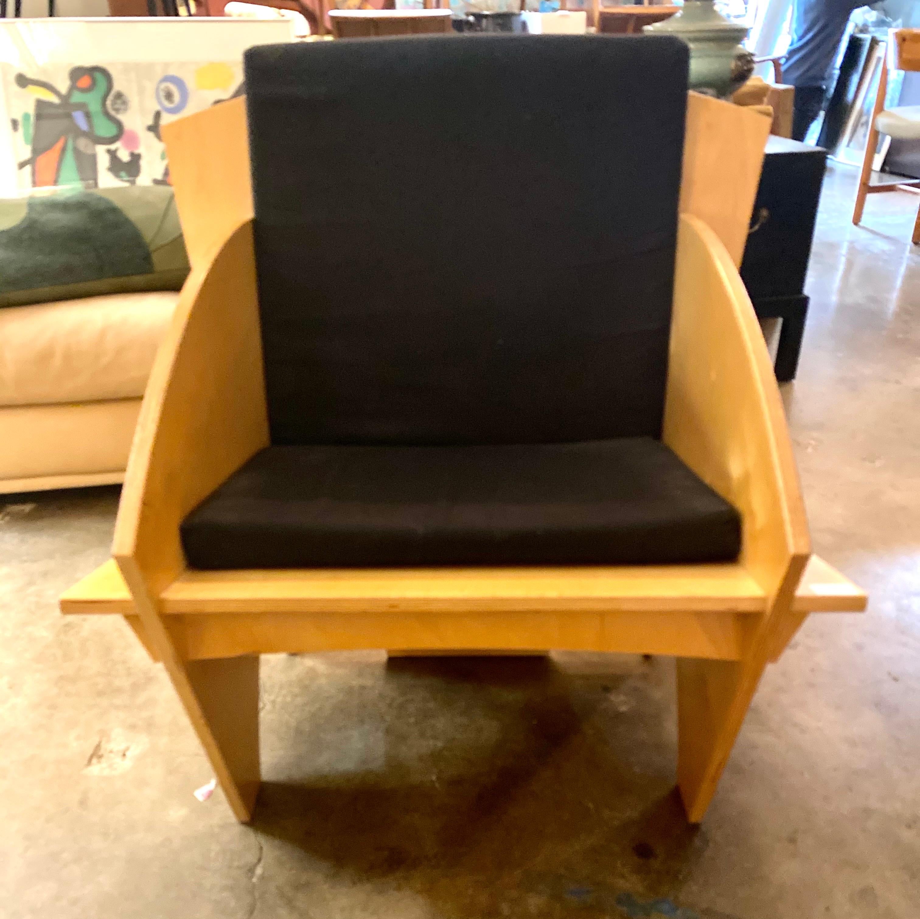 1970s Puzzle Chair Made of Birch Plywood at 1stDibs