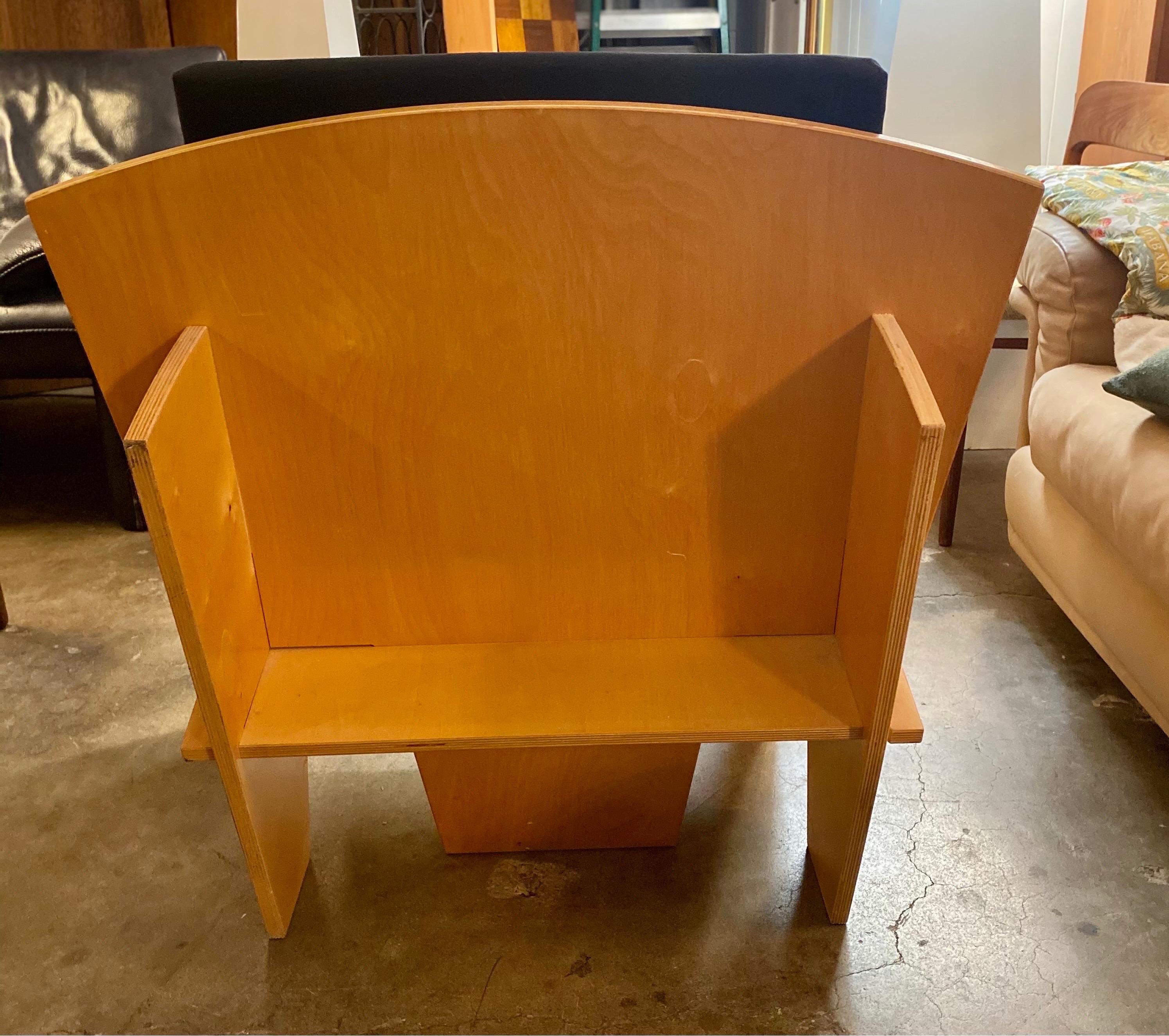 1970s Puzzle Chair Made of Birch Plywood at 1stDibs
