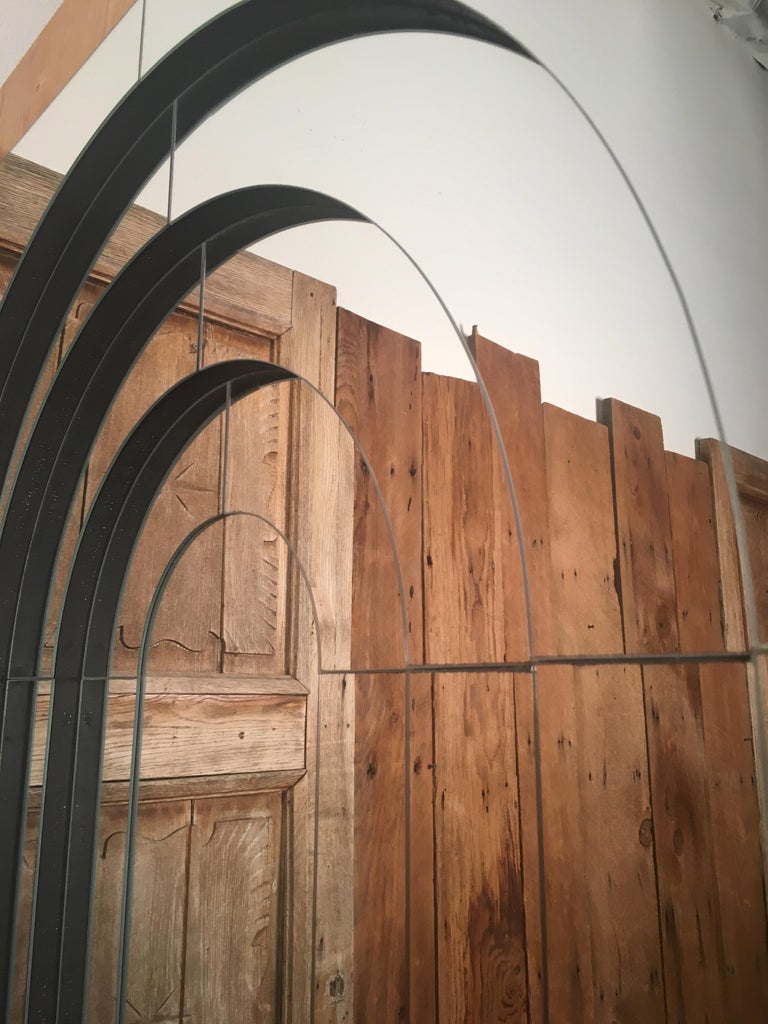 1970s Race Track Mirror For Sale at 1stdibs