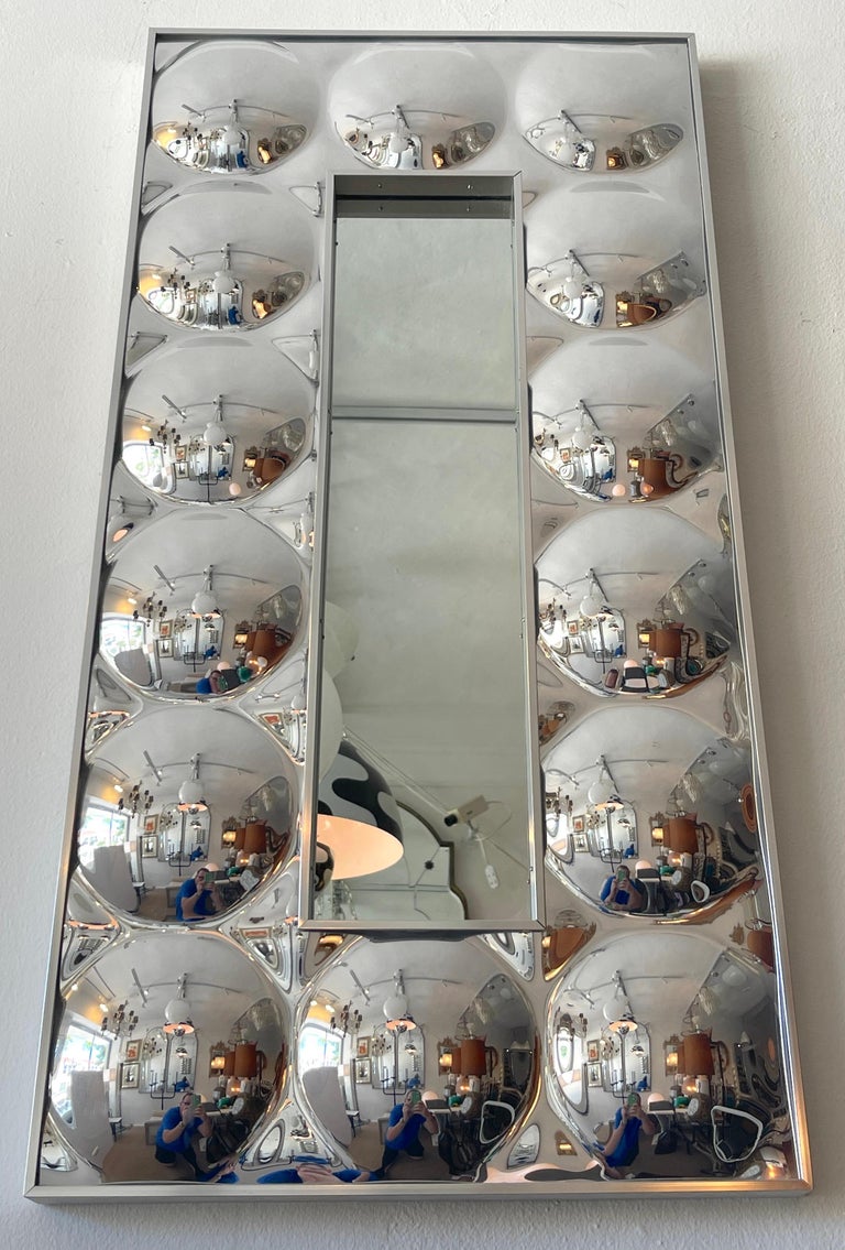 1970s Rectangular 'Bubble' Mirror, by Turner at 1stDibs | black wall ...