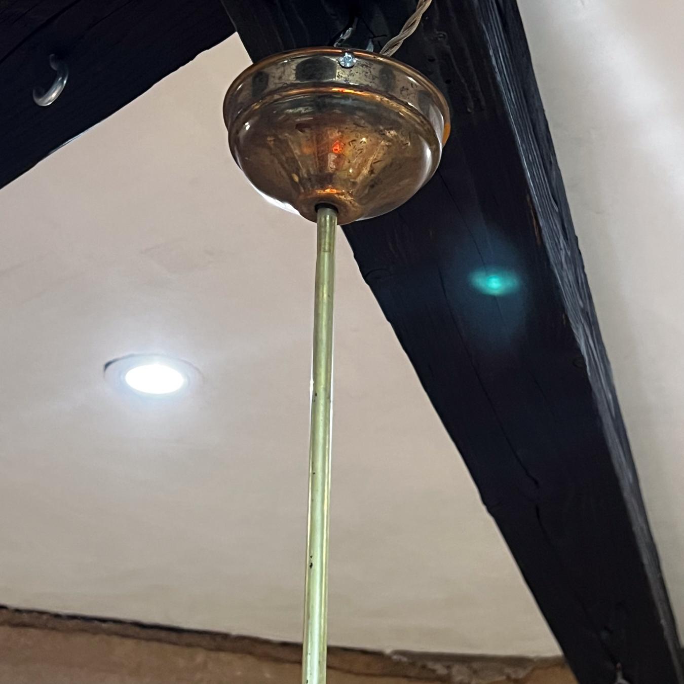 1970s Red Pendant Lamp Lead Stained-Glass Tiffany Shade For Sale at 1stDibs