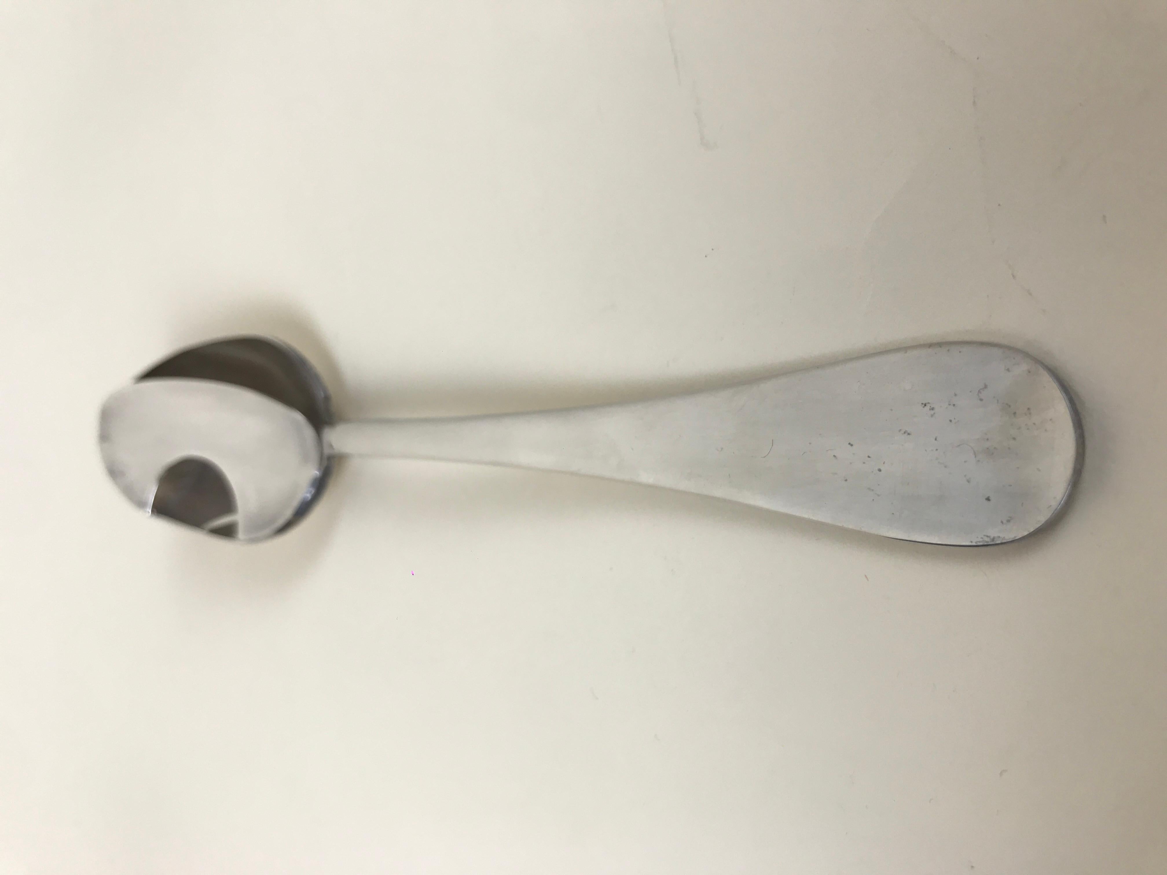 1970s Reissued America Silver Plated Master Mustache Spoon by Reed and ...