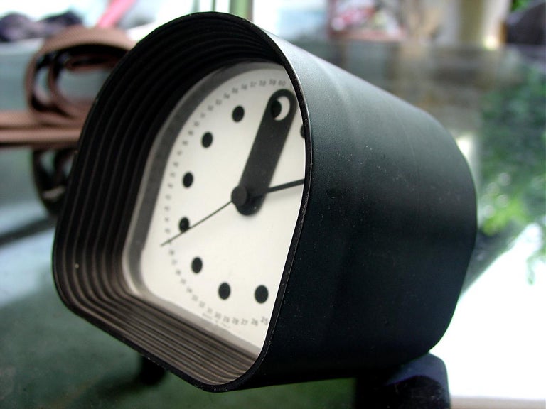 1970s Ritz Italora Original Table Clock by Joe Colombo Optic Art For ...