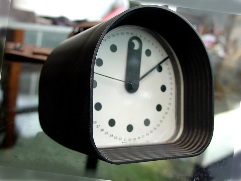 1970s Ritz Italora Original Table Clock by Joe Colombo Optic Art For ...