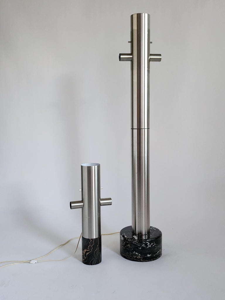 1970s Sergio Mazza and Giulianna Gramina Floor and Table Lamp, Italy ...