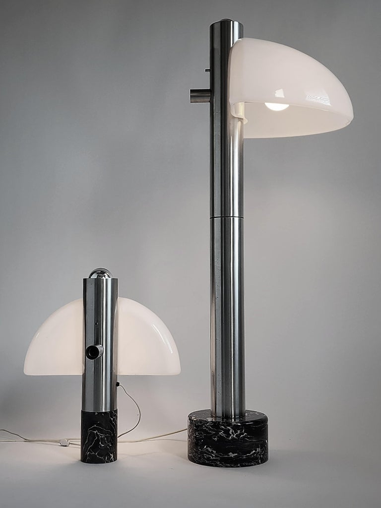 1970s Sergio Mazza and Giulianna Gramina Floor and Table Lamp, Italy ...
