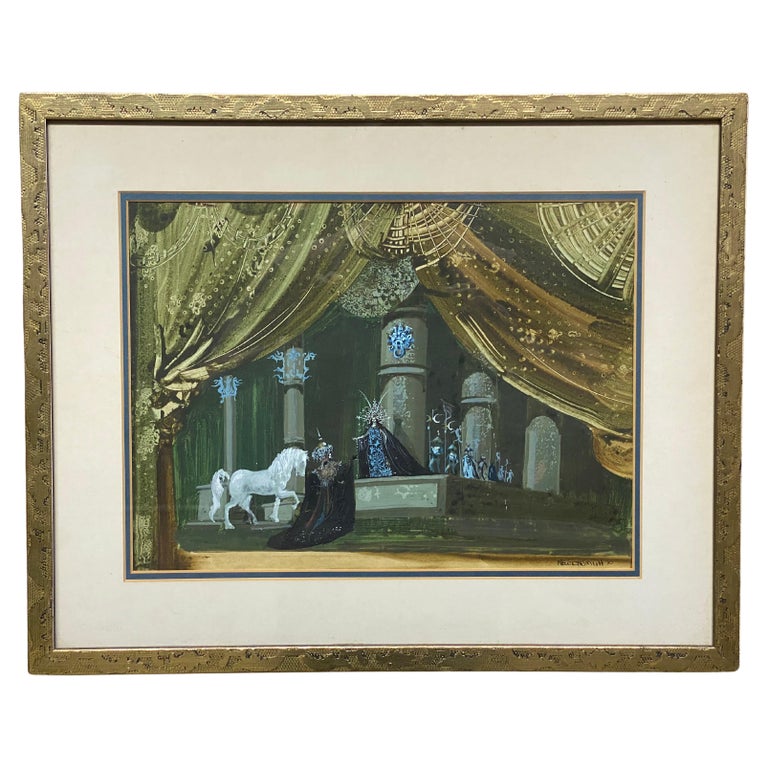 1970s Set Theater Set Design in the Manner of Oliver Smith For Sale at ...
