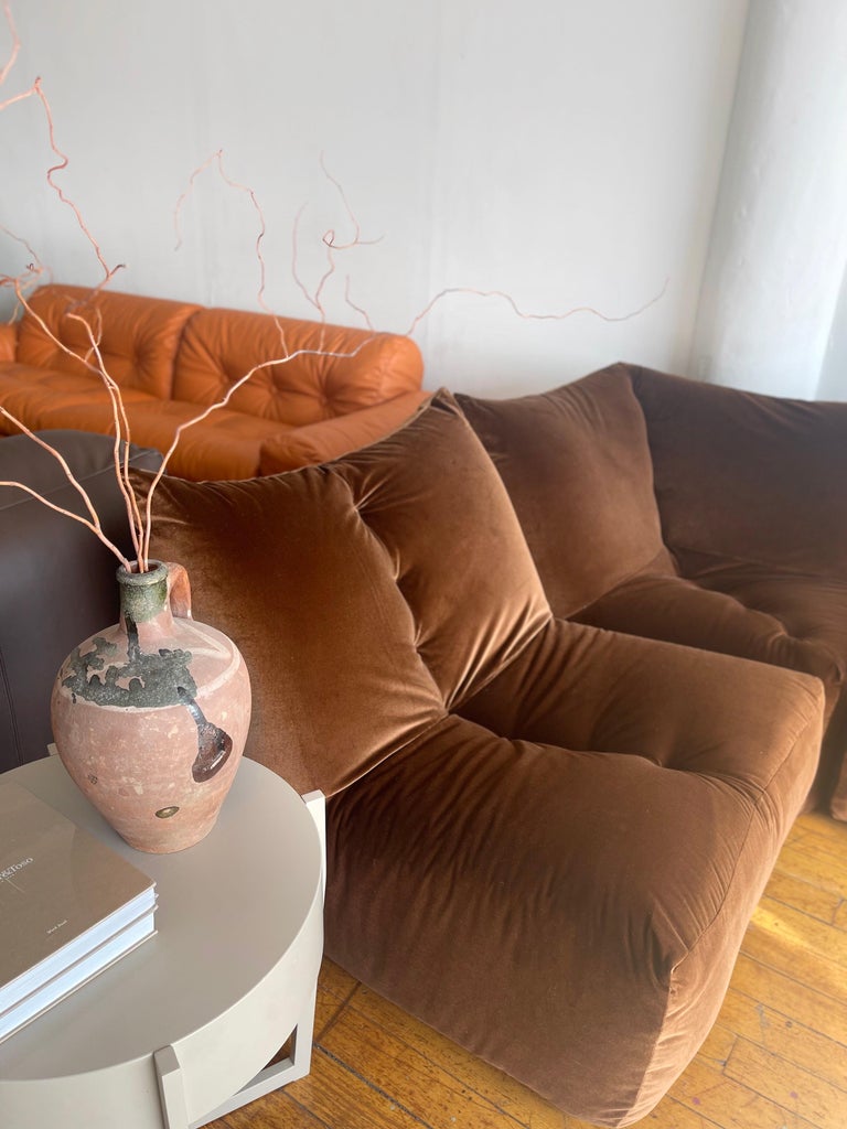 1970s Seven Salotti 'Zozo' Vintage Modular 5 Pieces Sectional Sofa at ...