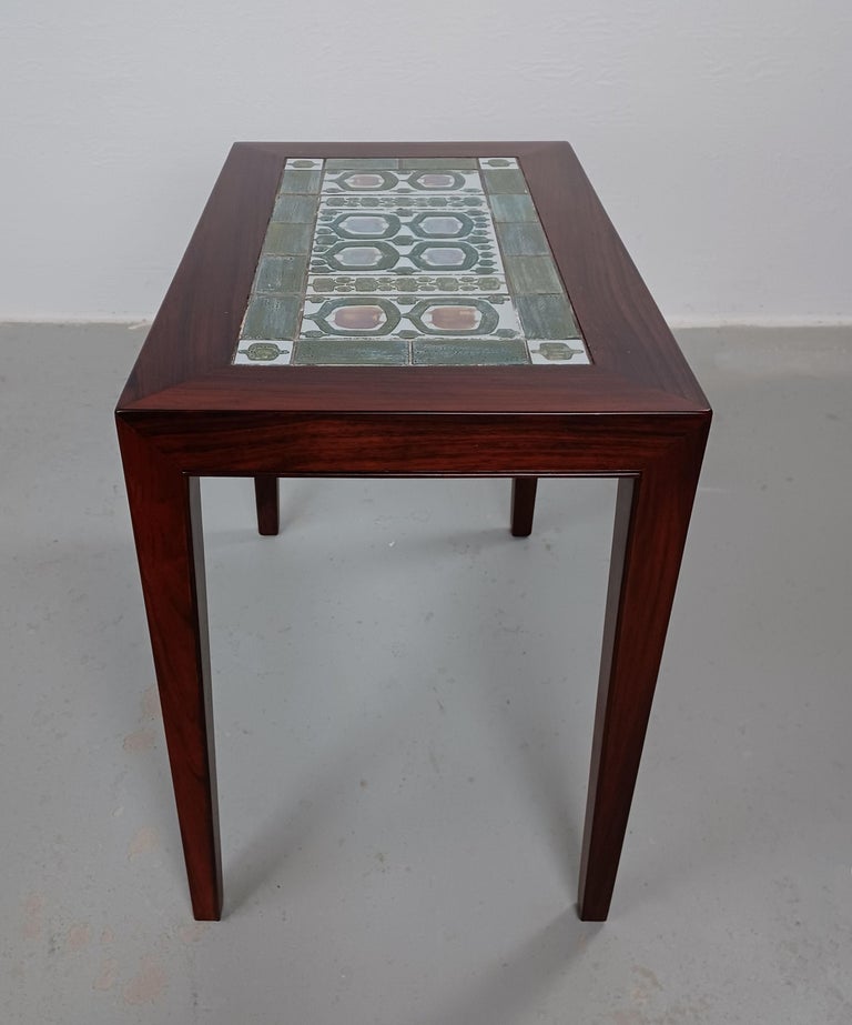 1970s Severin Hansen Rosewood Side Tables Nils Thorsson Royal ...
