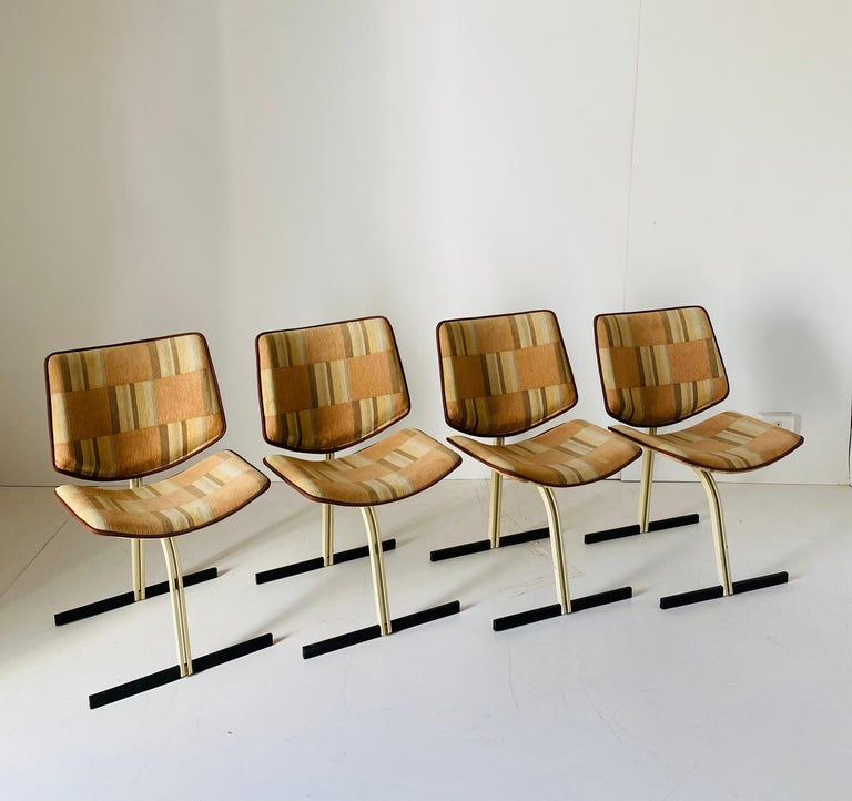 Vintage Dining Room Set, Giovanni Offredi for Saporiti, Italy 1970's ...