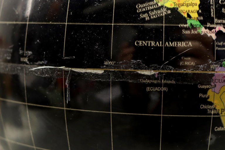 1970s Space Age Magnetic Floating Desktop Globe For Sale at 1stDibs