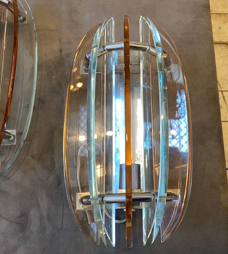 1970s Space Age Set of Italian Wall Sconces by Veca at 1stDibs | 1970s ...