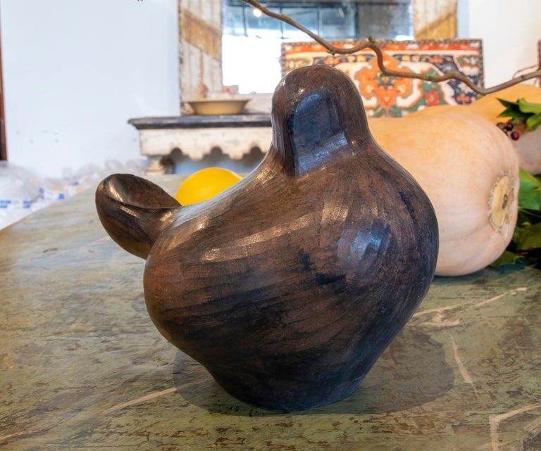 1970s Spanish Ceramic Dove Figure Signed "Florentino" For Sale at 1stDibs