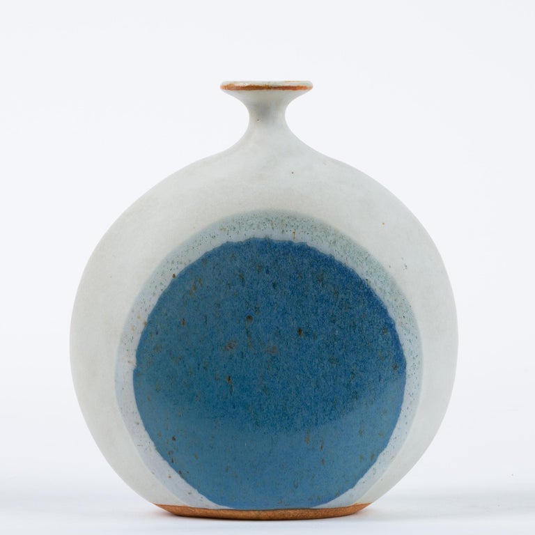 1970s Studio Pottery Bud Vase by Isabel Parks at 1stDibs