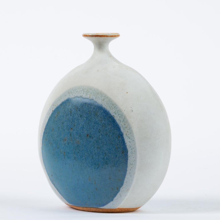 1970s Studio Pottery Bud Vase by Isabel Parks at 1stDibs