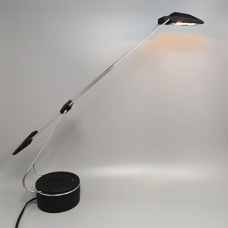 1970s Stunning Halogen Table Lamp by Gabriele Basilico for Alva-Line ...