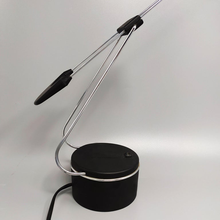 1970s Stunning Halogen Table Lamp by Gabriele Basilico for Alva-Line ...