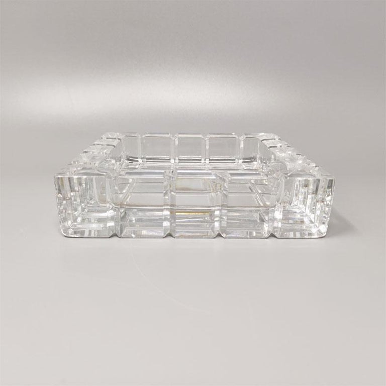 1970s Stunning Smoking Set in Crystal by Kristall Krisla, Made in Italy ...