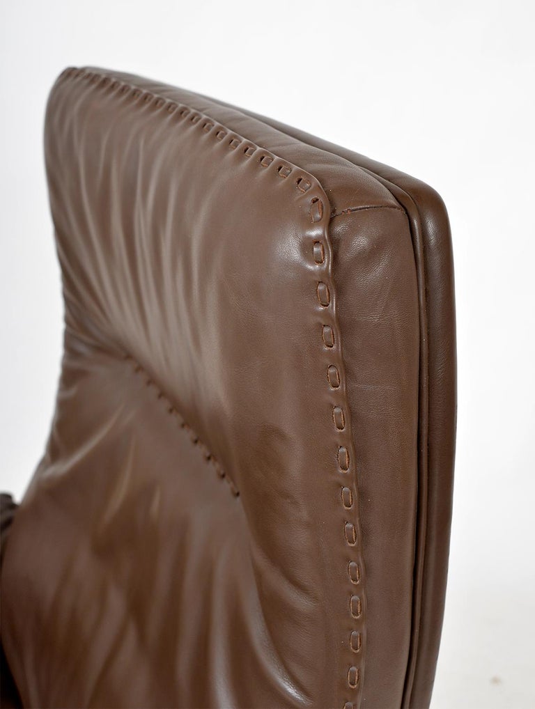 1970s Swiss De Sede Ds 35 Executive Swivel Leather Office Chair ...