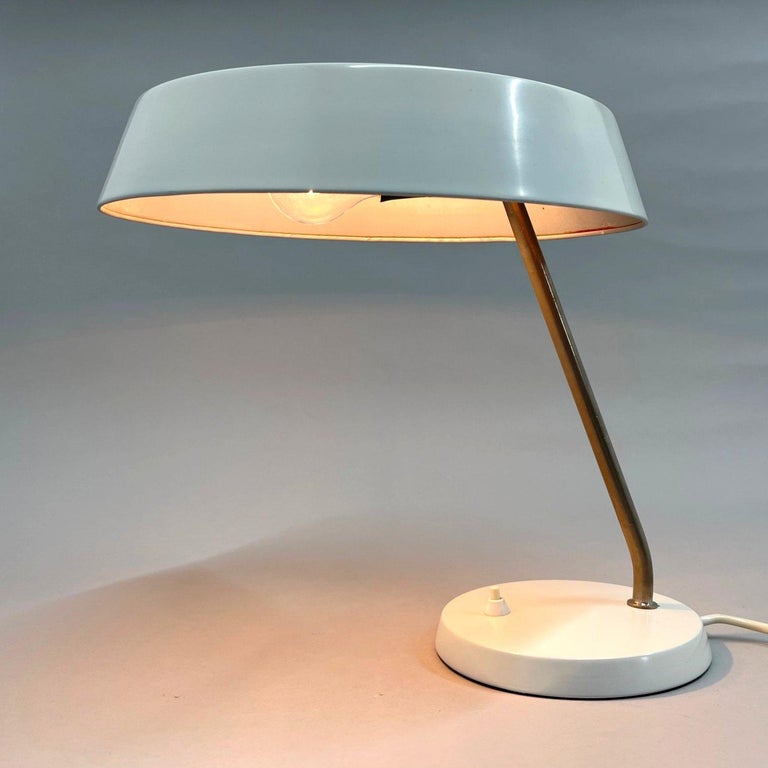 1970's Table Lamp in Luis Kalff Style For Sale at 1stDibs