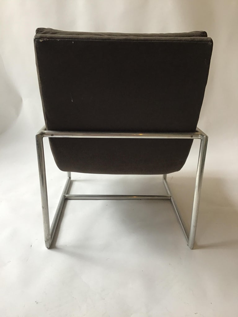 1970s Tubular Armchair For Sale at 1stDibs