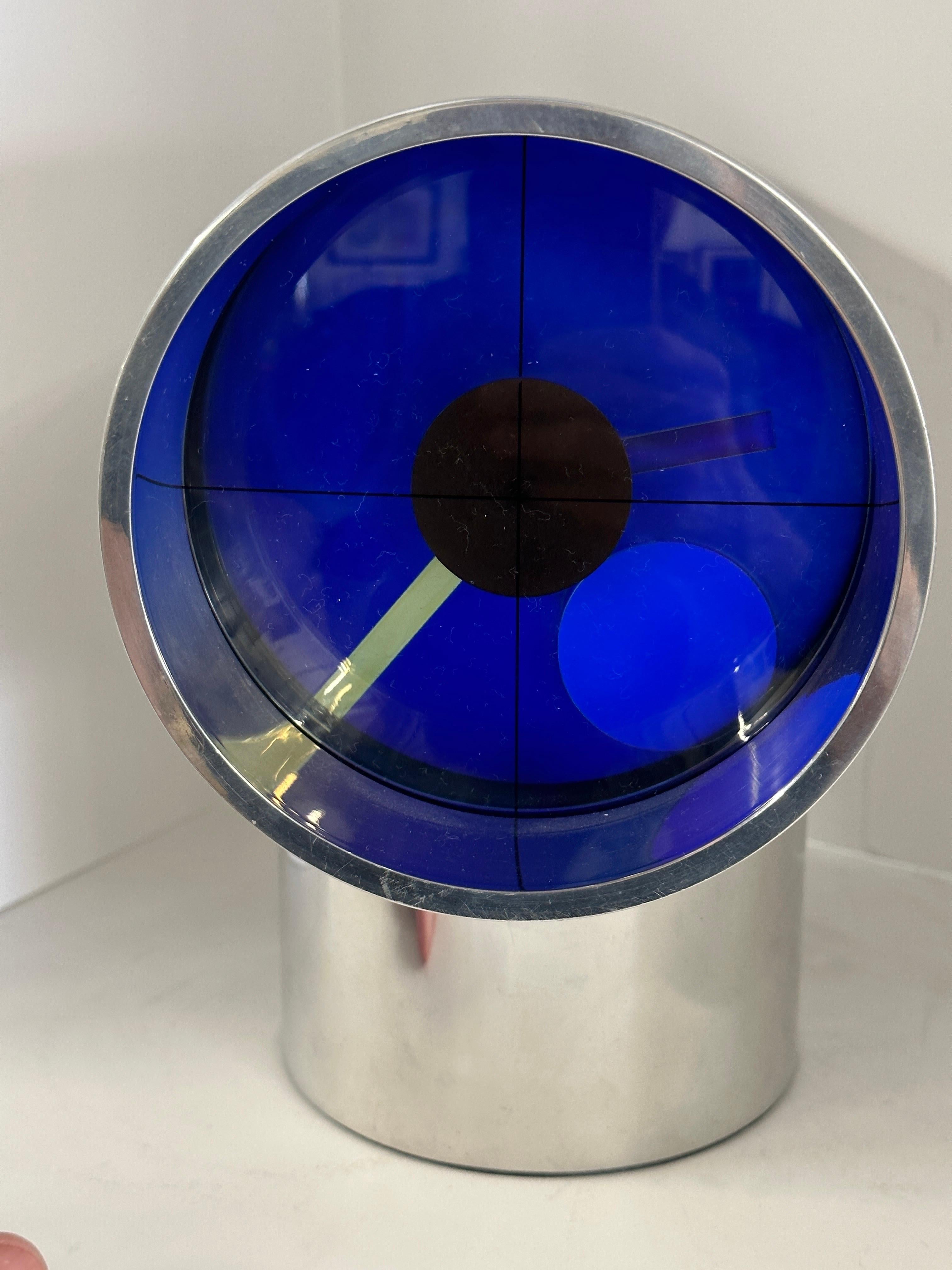 1970s Vintage Aurora Clock at 1stDibs