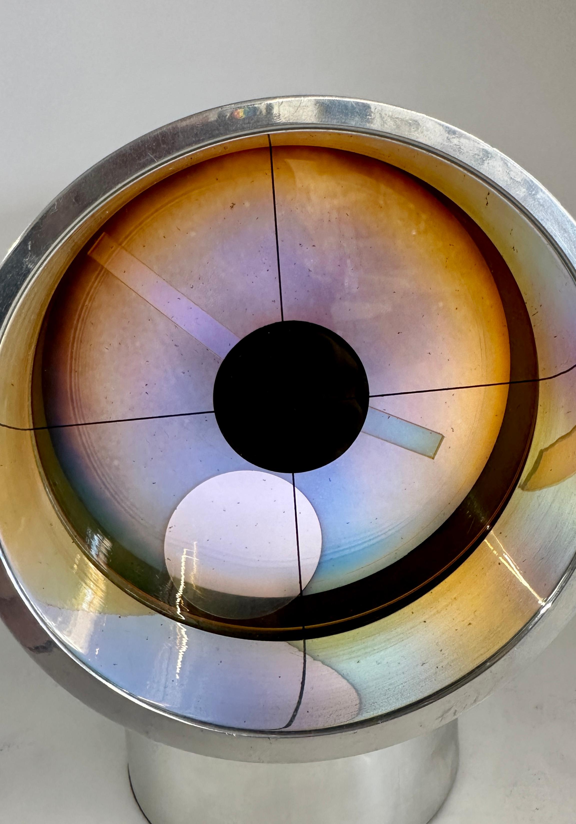 1970s Vintage Aurora Clock at 1stDibs