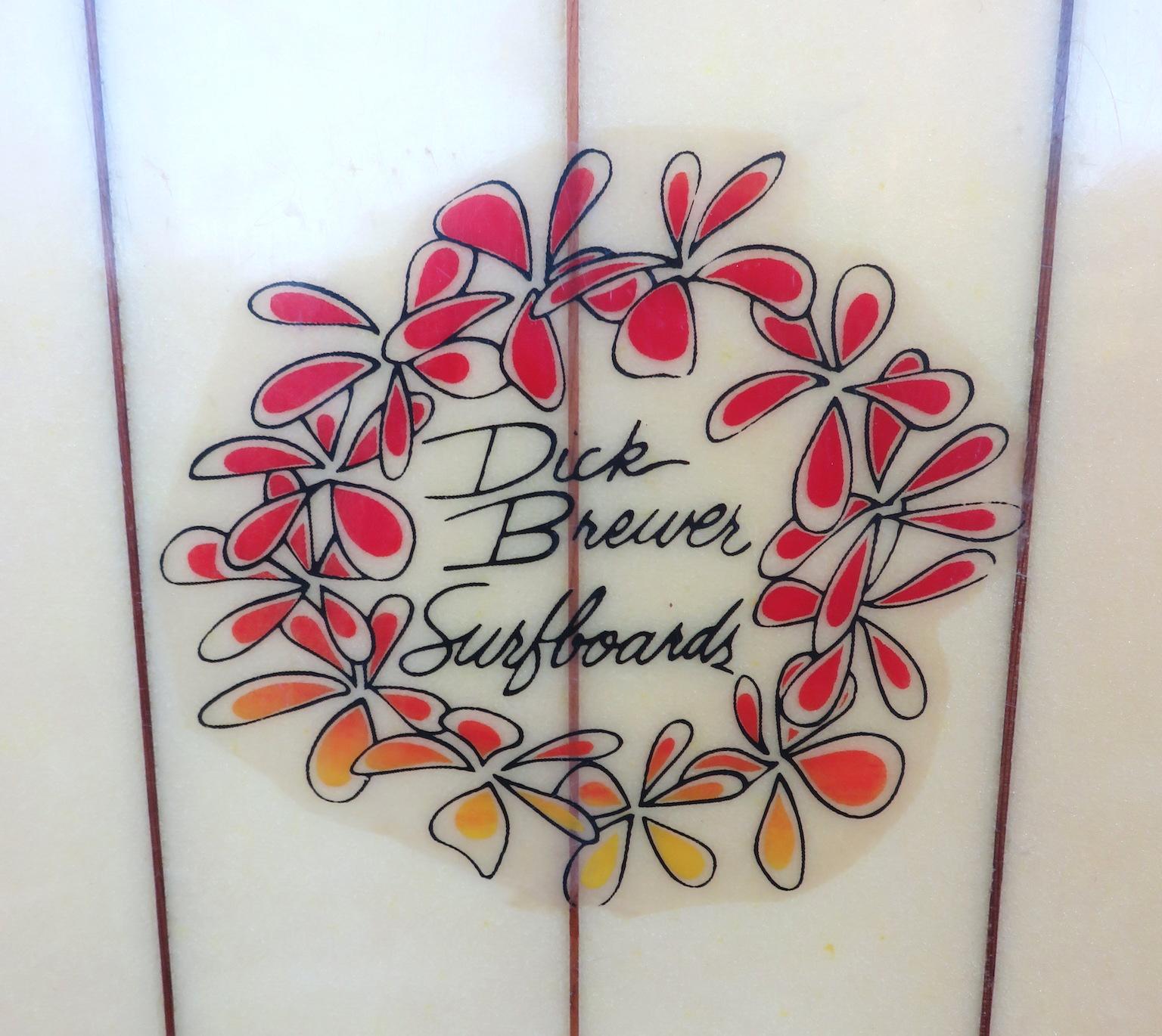 1970s Vintage Dick Brewer Surfboard at 1stDibs