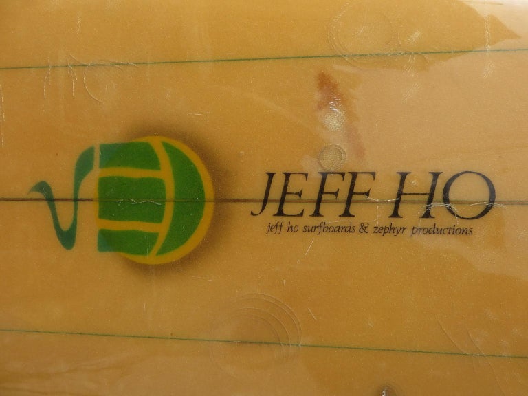 1970s Vintage Jeff Ho Zephyr Surfboard at 1stDibs