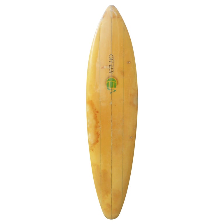 1970s Vintage Jeff Ho Zephyr Surfboard at 1stDibs