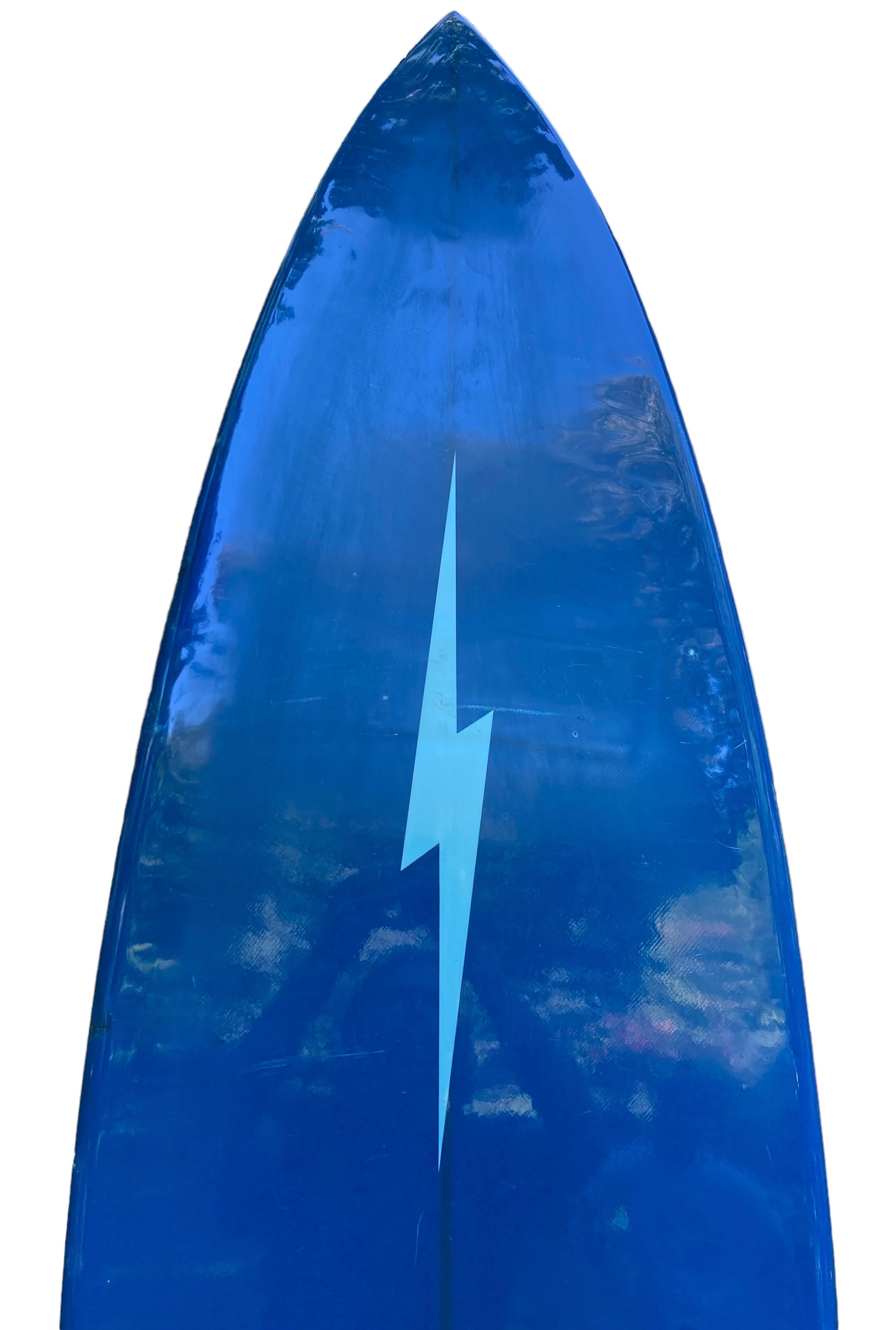 1970s Vintage Lightning Bolt Surfboard by Barry Kanaiaupuni For Sale at ...