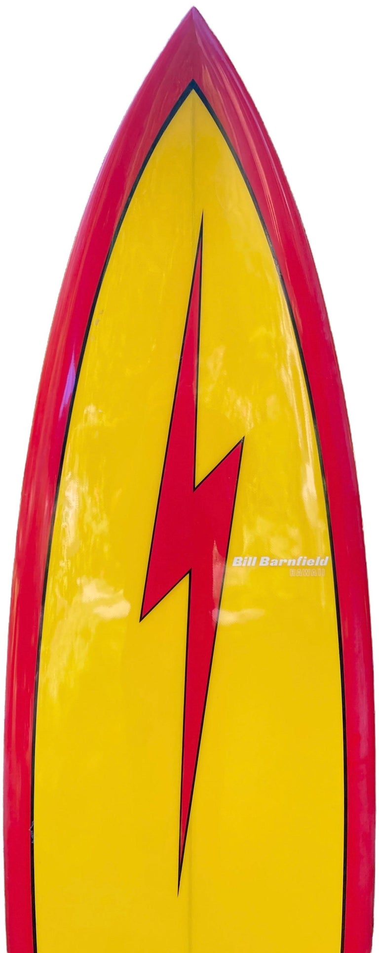 1970s Vintage Lightning Bolt Surfboard by Bill Barnfield For Sale at ...