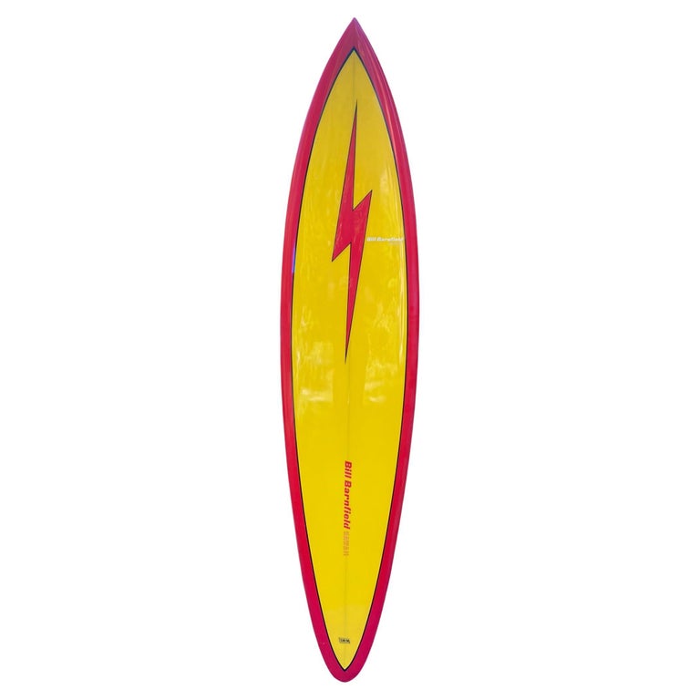 1970s Vintage Lightning Bolt Surfboard by Bill Barnfield For Sale at ...