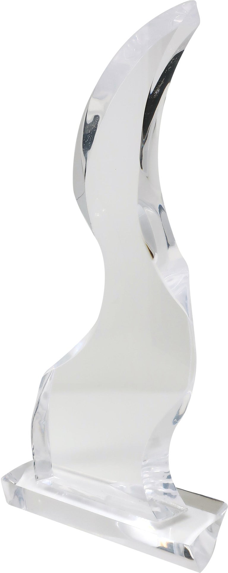 1970s Vintage Lucite Sculpture For Sale at 1stdibs