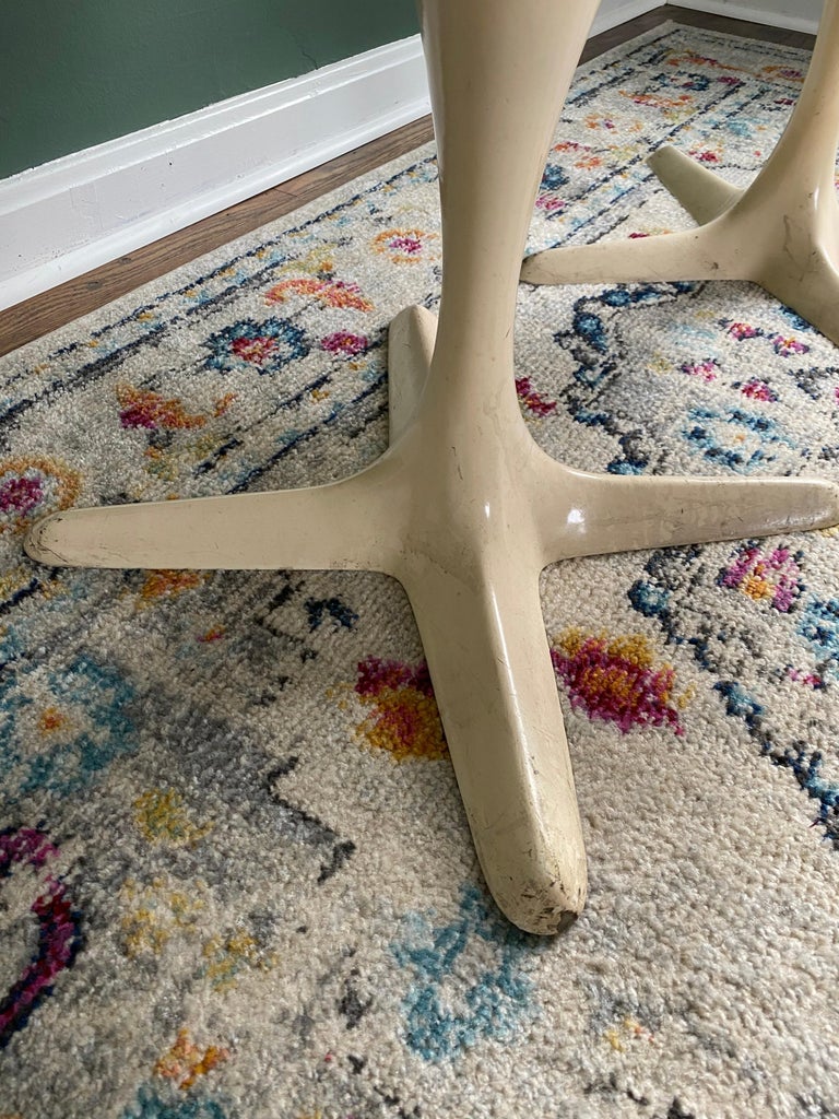 1970s, Vintage Maurice Burke Tulip Chairs, Pair For Sale at 1stDibs