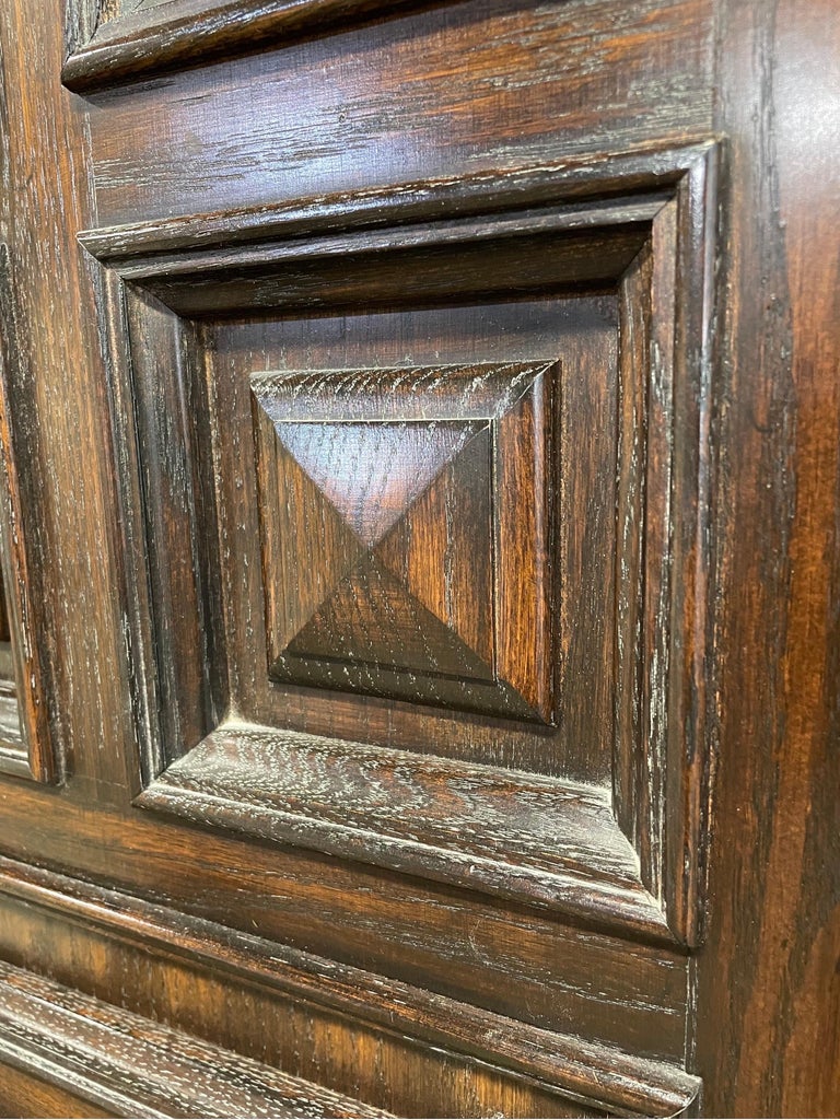 1970s Vintage Mediterranean Spanish Colonial Armoire For Sale at 1stDibs