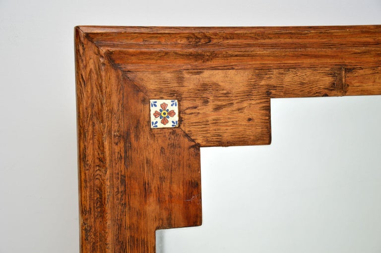 1970s Vintage Mexican Mirror For Sale at 1stDibs