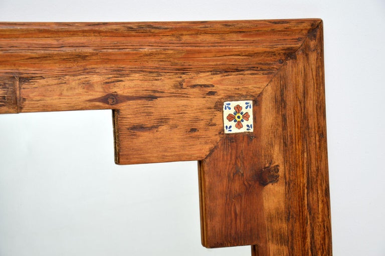 1970s Vintage Mexican Mirror For Sale at 1stDibs