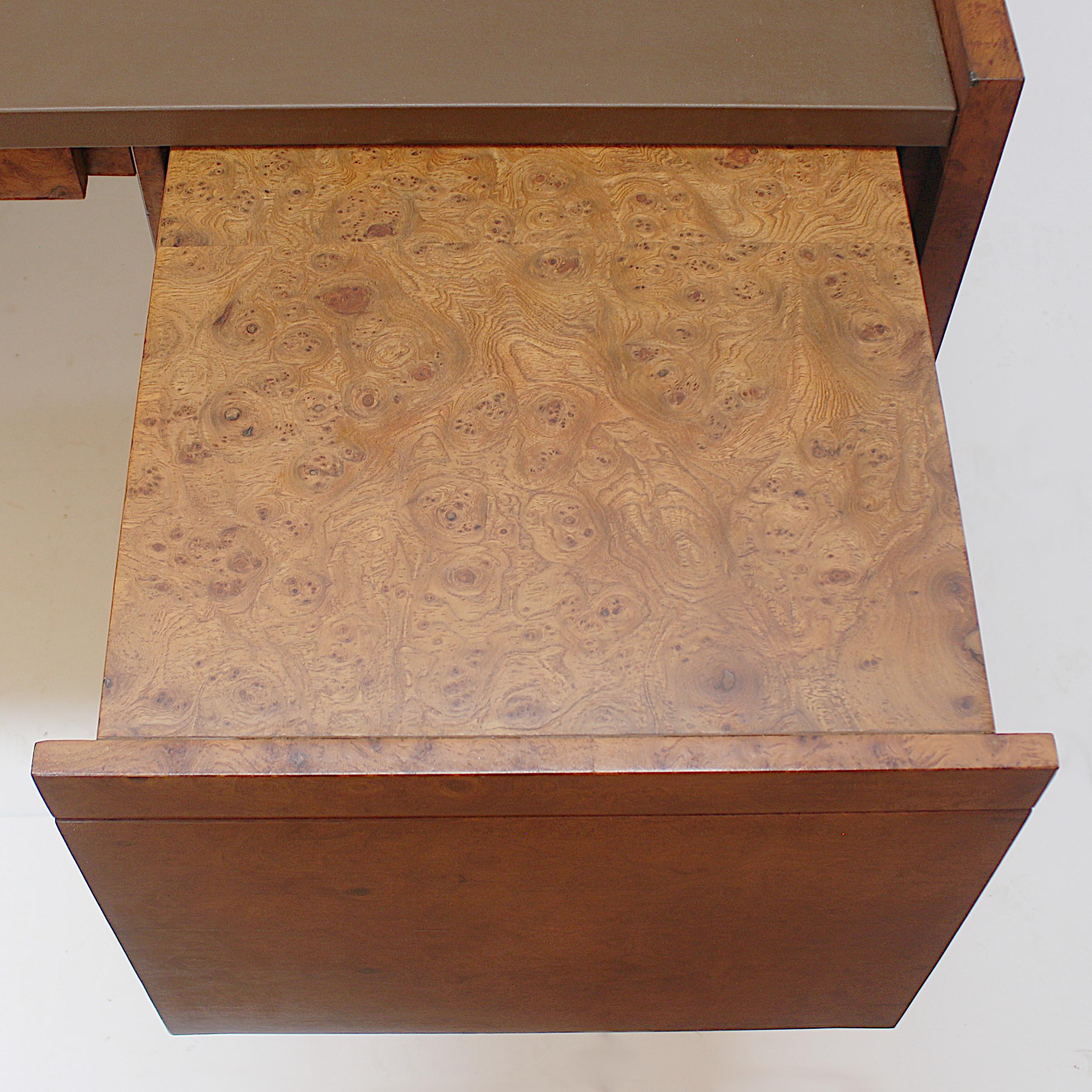 1970s Vintage Mid-Century Modern Minimalist Executive Floating Desk by ...