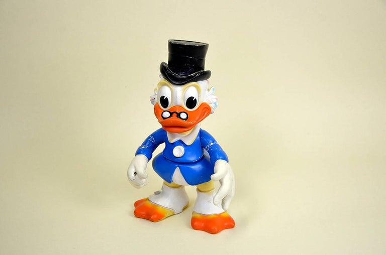 1970s Vintage Original Disney Uncle Scrooge Rubber Squeak Toy Made in ...