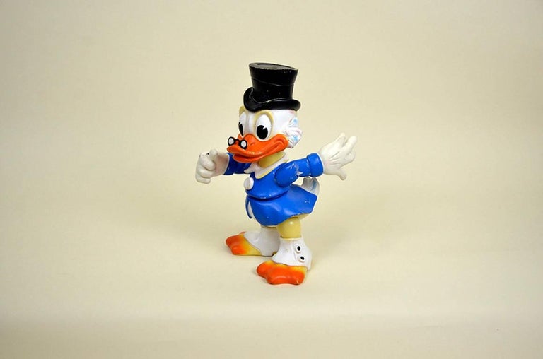 1970s Vintage Original Disney Uncle Scrooge Rubber Squeak Toy Made in ...