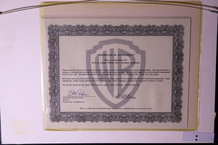 1970s Warner Brothers Single Cell Image of Bugs Bunny For Sale at 1stDibs