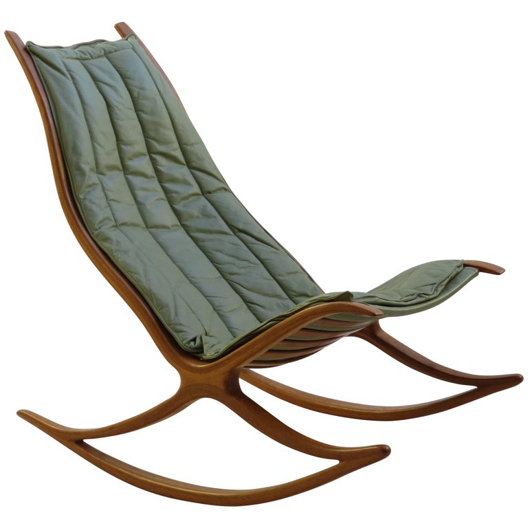 1970s Wishbone Rocking Chair by Robin Williams UK For Sale at 1stDibs