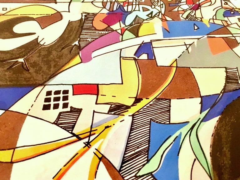 1970s "Yearn for Peace" Lithograph by, Yona Lotan Signed Artist Proof ...