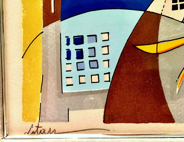 1970s "Yearn for Peace" Lithograph by, Yona Lotan Signed Artist Proof ...