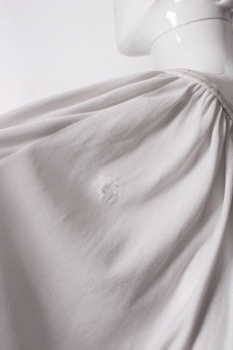 1970s Yuki London White Gown at 1stDibs