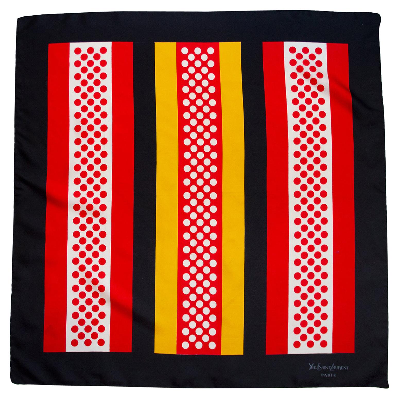 Vintage Yves Saint Laurent Scarves - 108 For Sale at 1stDibs