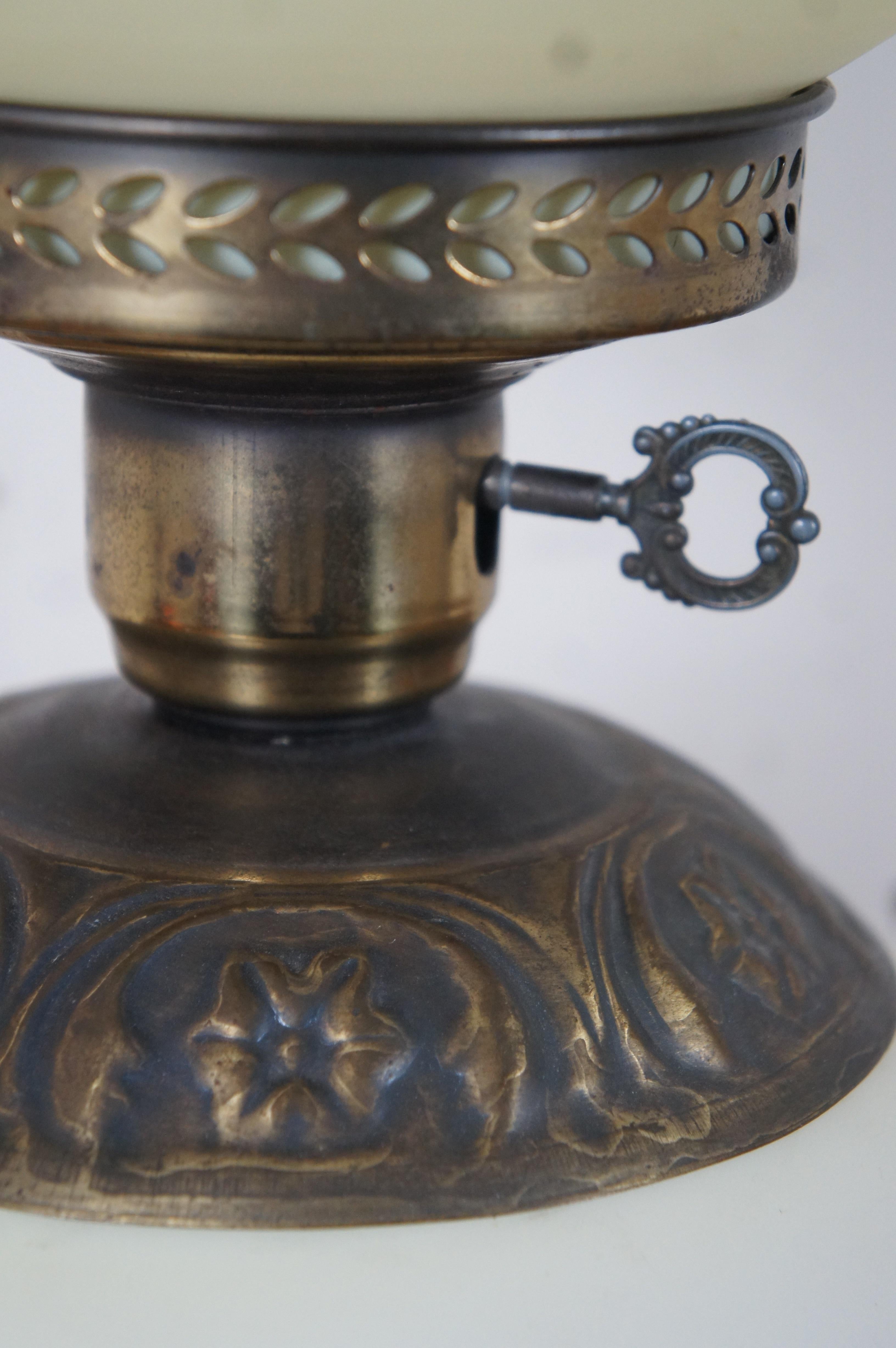 1972 EF and EF Gone with the Wind Yellow Roses Parlor Hurricane Lamp Lantern For Sale at 1stDibs