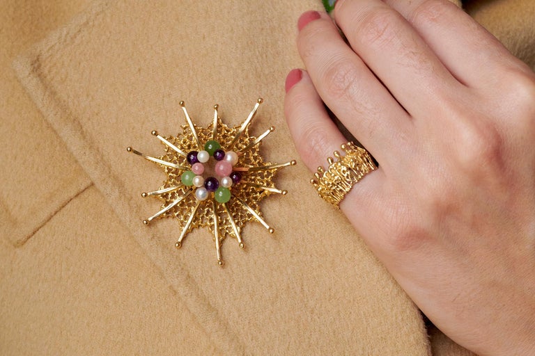 Stuart Devlin Yellow Gold "Caryatid" Ring 1972 at 1stDibs | stuart ...