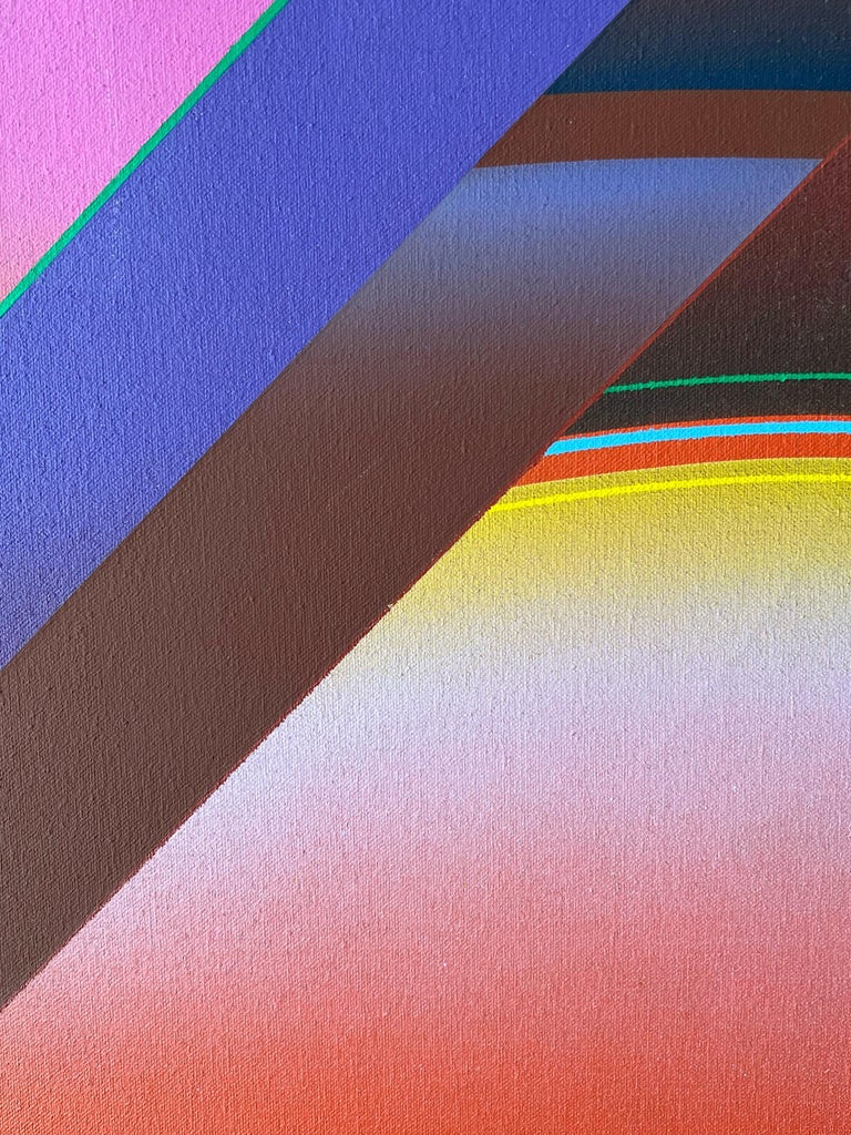 1973 Abstract Oil Painting by Roger Williams For Sale at 1stDibs